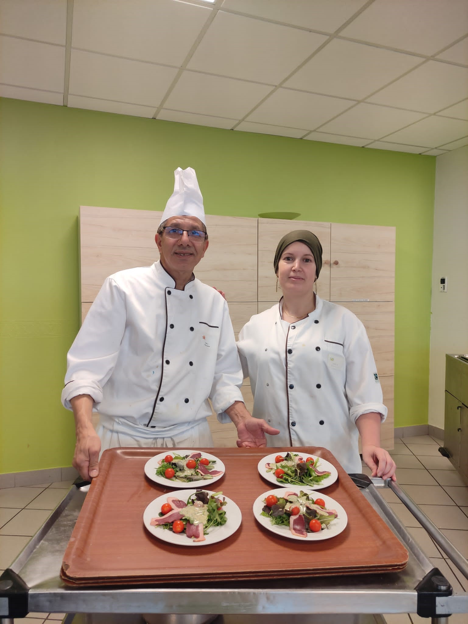 Repas aligot - Les Amandines